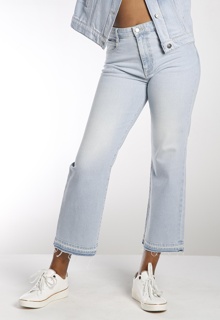 Alizee Cropped Jeans - Straight Denim Vrouw - Lee Cooper
