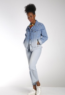 Alizee Cropped Jeans - Straight Denim Vrouw - Lee Cooper