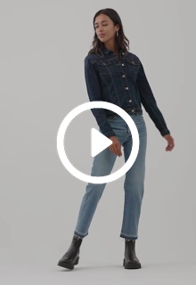 Alizee Cropped Jeans - Straight Bottoms Vrouw - Lee Cooper